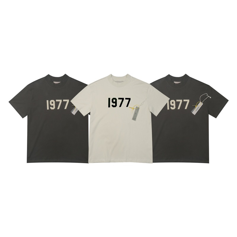 Jual Essentials 1977 Tshirt Fear of God 77 Edition Kaos Oversize Unisex ...