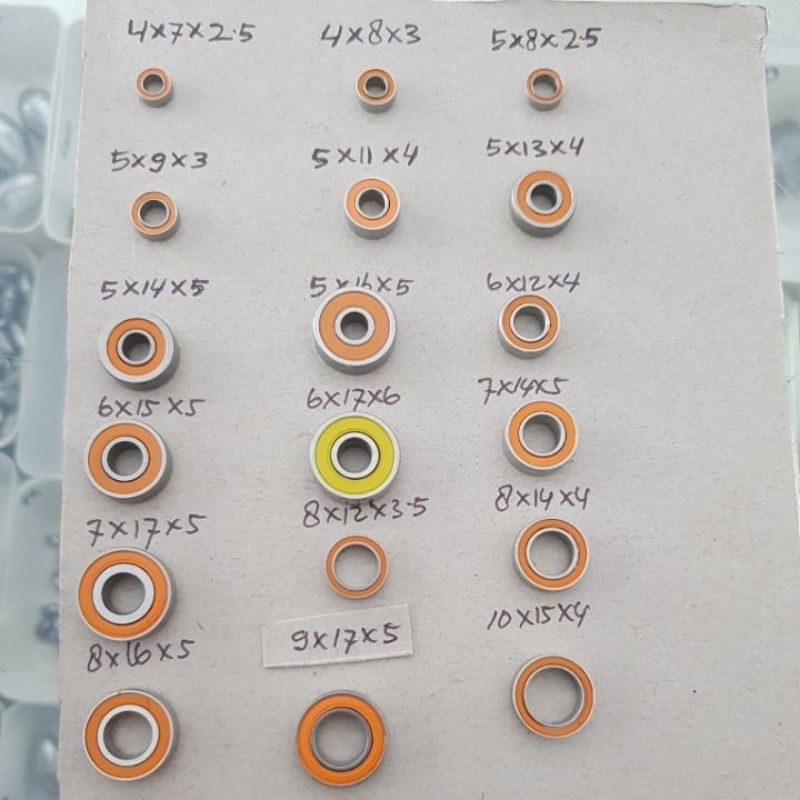 Jual bearing cramic abec 7 / bearing reel pancing berbahan cramic ...