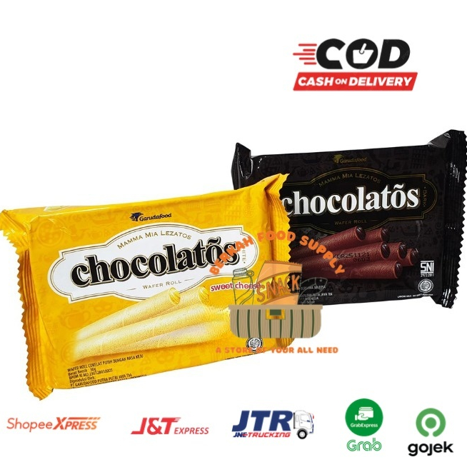 Jual ( BERKAH ) Gery Chocolatos Mini Rolls 27gr Mamamia Lezatoz Italian ...
