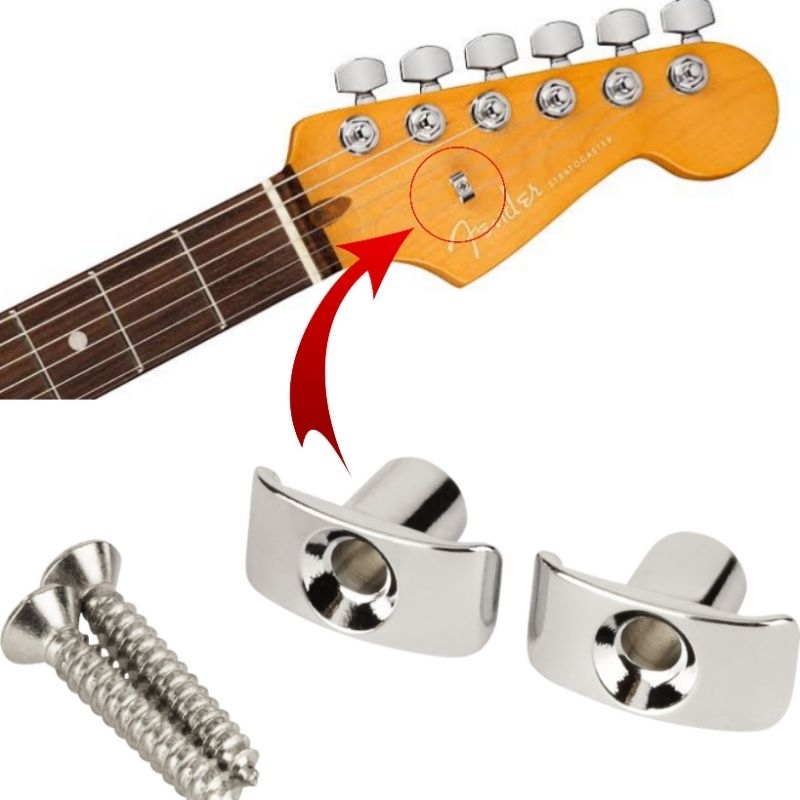 Jual string guide fender american elite ultra original string retainer ...