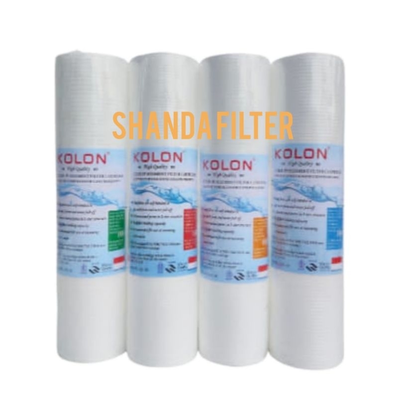 Jual Filter Air Sediment / Cartridge Filter Air NANO 10 inch / 01/03/05 ...