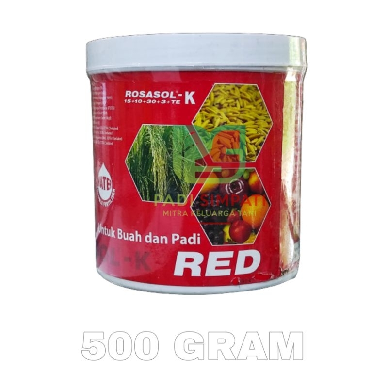 Jual Pupuk buah dan padi ROSASOL - K (N, P, K even) 500gram | Shopee Indonesia