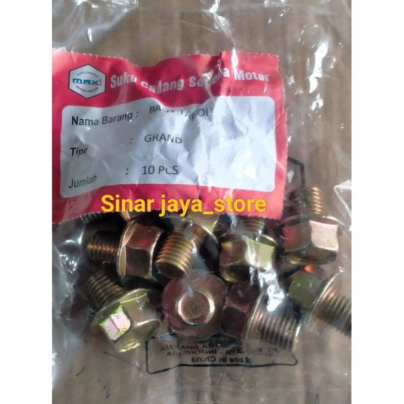 Jual Baut Oli Bawah Standar STD Grand supra win karisma prima fit new ...