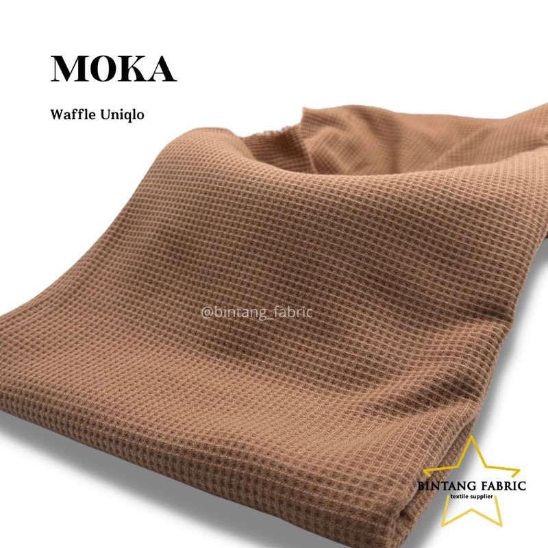 Jual Bahan Kain Knit Waffle Uniqlo Premium Spandex per 0,5 kg | Shopee ...