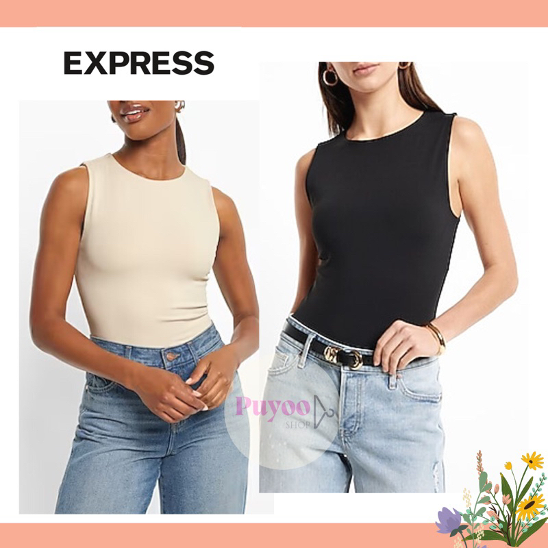 Jual EXPRESS Body Compression High Neck Matte TOP YU01 | Shopee Indonesia