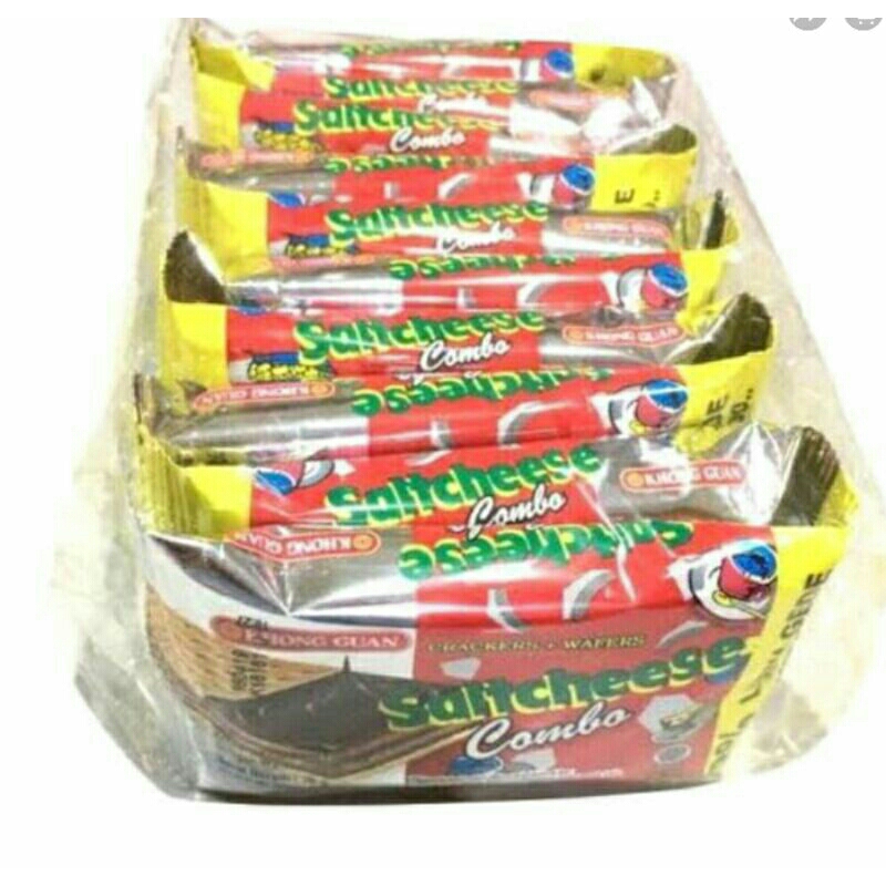 Jual Saltcheese Combo 16Gr 1Pak Isi 10 Pcs - Snack Wafer Coklat ...