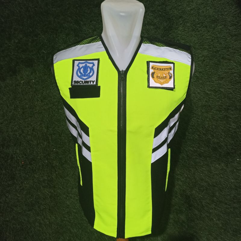 Jual Rompi security/Rompi taslan/Rompi satpam | Shopee Indonesia