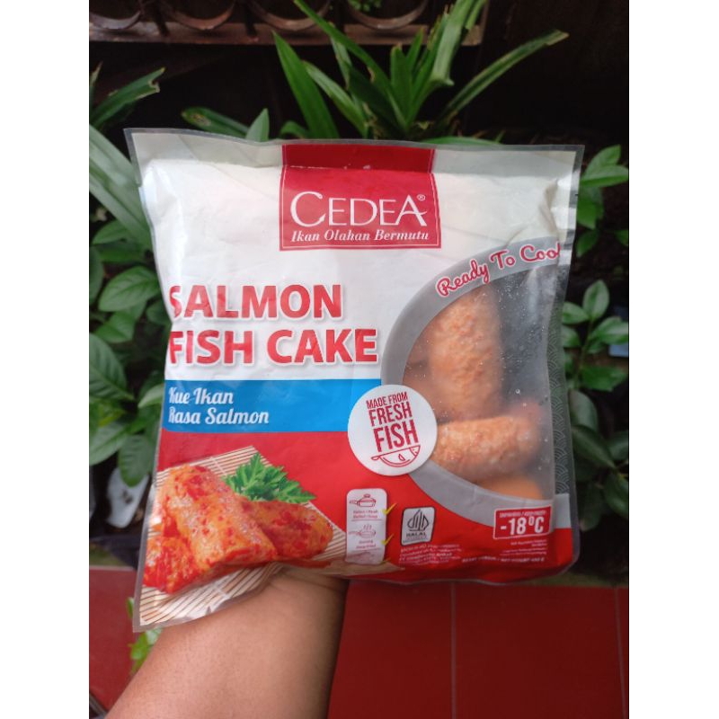Jual Cedea Fish Cake Salmon Kemasan 480gram | Shopee Indonesia