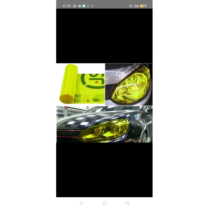 Jual Stiker lampu mobil DIY custom car headlamp n tail lamp more exotic ...