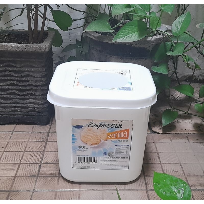 Jual EMBER BOX BEKAS ICE CREAM DENGAN TUTUP LUBANG DUTCH BUCKET POT ...