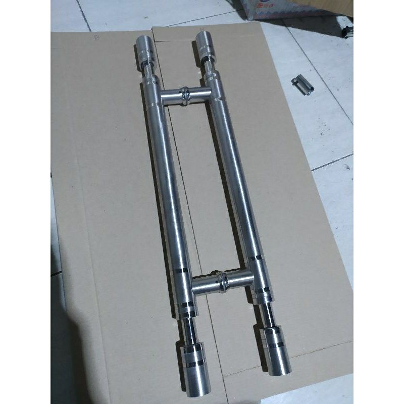 Jual handle pintu baut tembus 60cm tarikan pintu minimalis gagang pintu ...