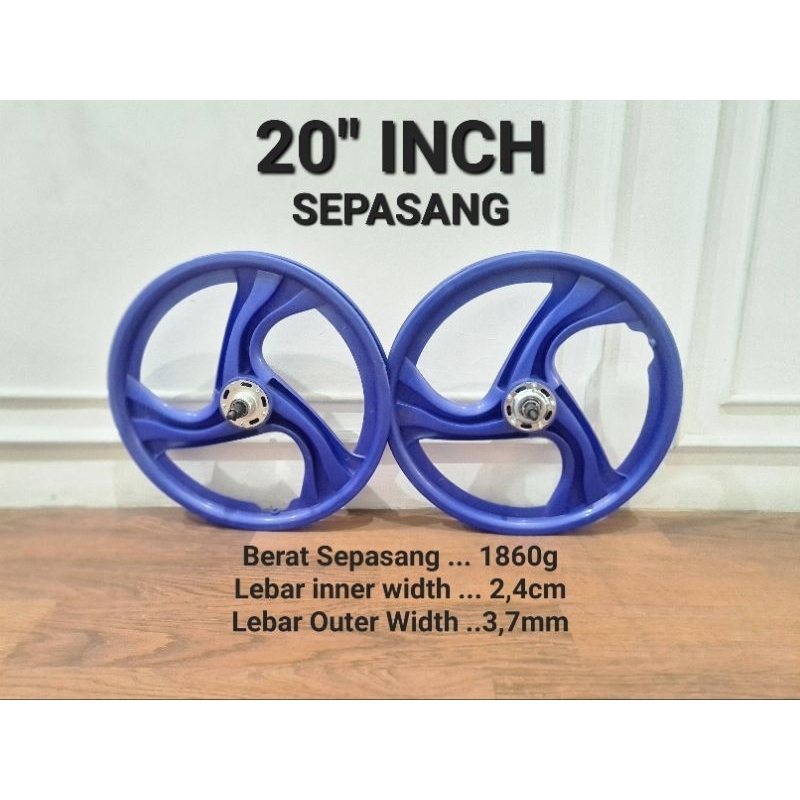 Jual VELG BMX 20 INCH RODA SEPEDA 20 INCH BMX OLD SCHOOL VELG 20INCH ...