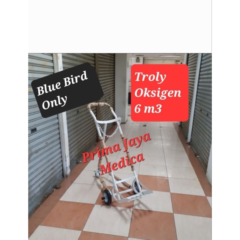Jual Troly Tabung Oksigen 6 m3. Ada Rem Roda Bisa Kunci / Lock | Shopee ...