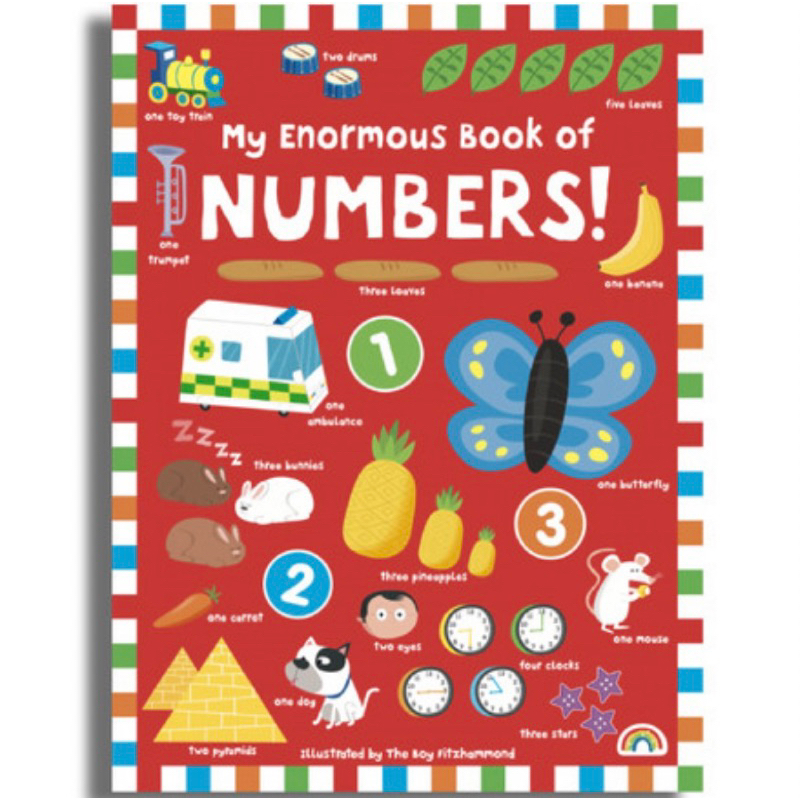 Jual My Enormous Book of Numbers Board Book | Shopee Indonesia