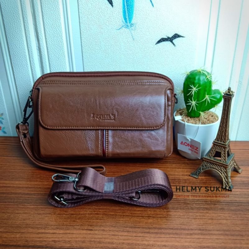 Jual Handbag Kulit - Tas Tangan Pria - Cheer Soul 2265 - Pouch Pria ...
