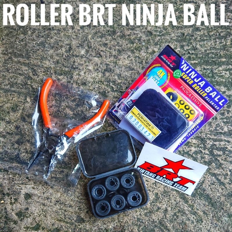 Jual ROLLER BRT NINJA BALL HONDA SCOOPY FI/ BEAT FI/ VARIO 110 FI ...