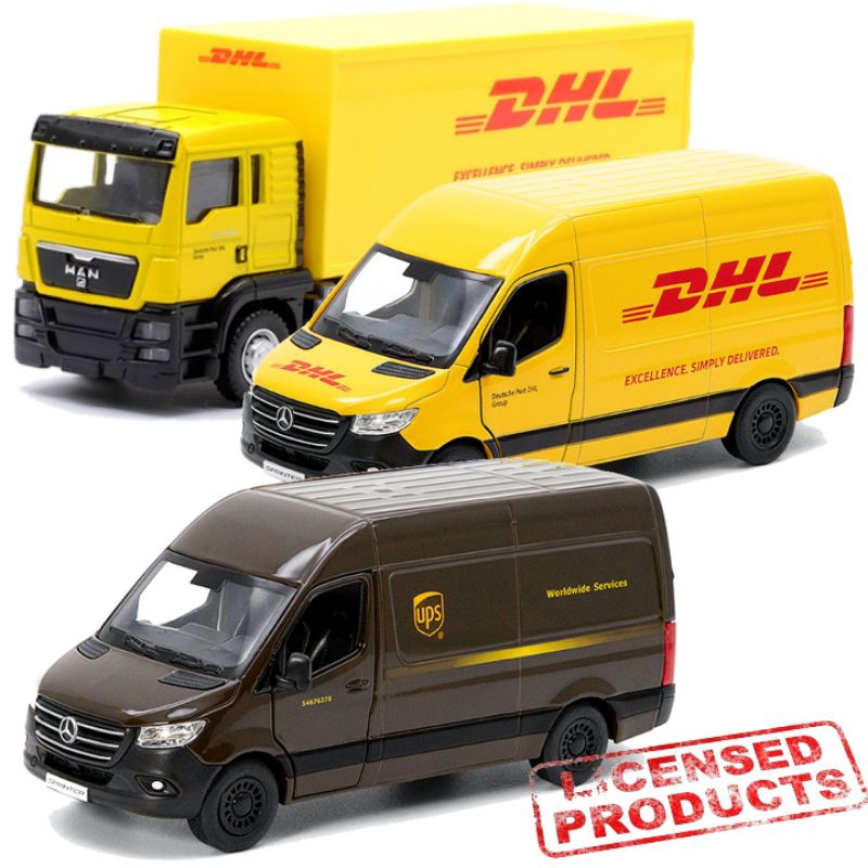 Jual Kinsmart Mercedes Benz Sprinter Mobil Kurir DHL UPS JNE JNT Si ...