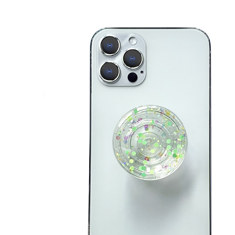 Jual TRANSPARENT POP GRIP Popsocket Transparan (POLOS / MOTIF) (HATI ...