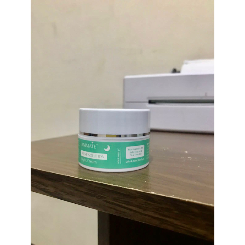 Jual Ecer Animate Acne Solution Night Cream | Shopee Indonesia