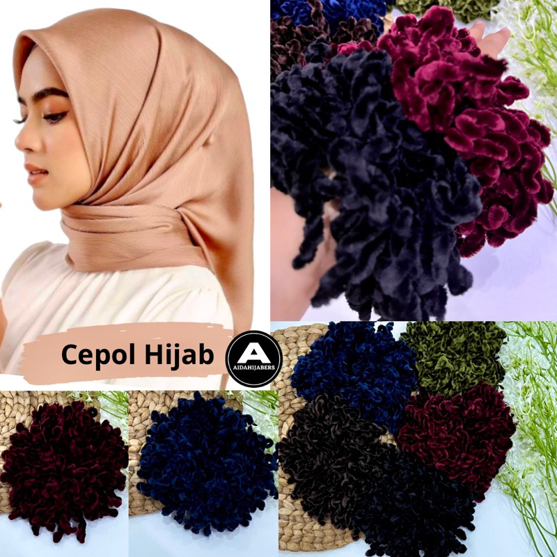 Jual Cepol Hijab Anti Pusing / Cepol Rambut / Ikat Rambut | Shopee ...