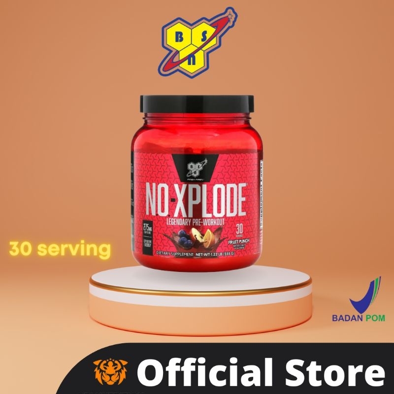 Jual BSN No Xplode 30 Serving Noxplode Preworkout No Explode Pwo ...