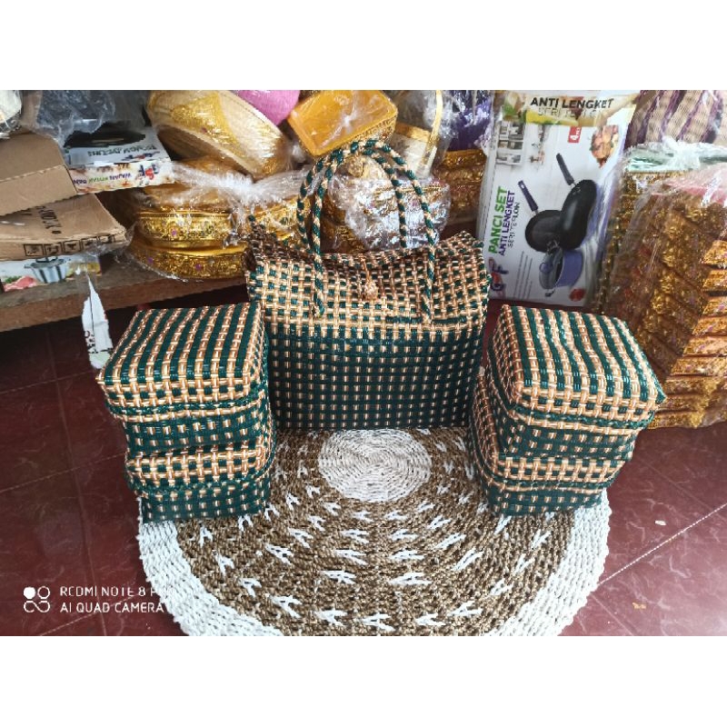 Jual set tas keben jali isi 4 ready stok sokasi Bali sokasi kepura ...