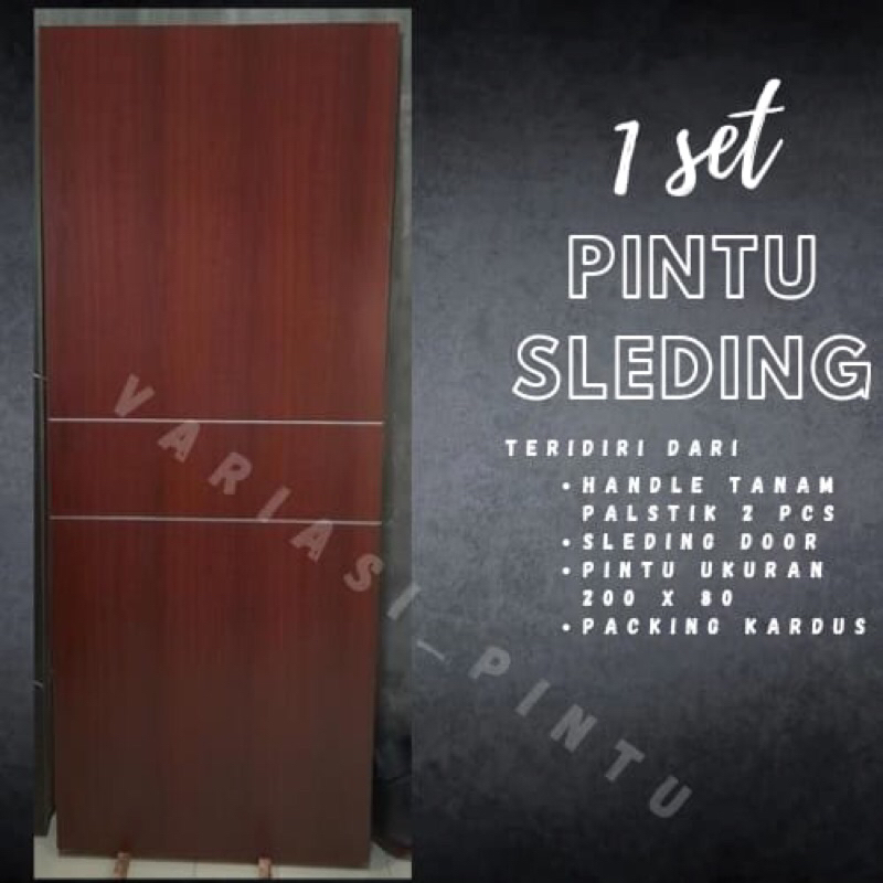 Jual Satu Set Pintu Sleding | Satu Set Pintu Geser | Pintu Sleding ...