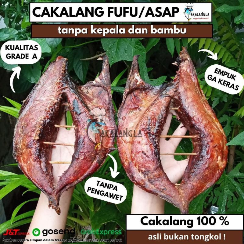 Jual Cakalang fufu asap tanpa bambu dan kepala khas manado | Shopee Indonesia