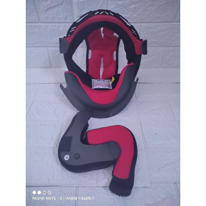 Jual Busa Helm KYT 2Vision 2 Vision 2V Original Fullset Kancing Plastik ...