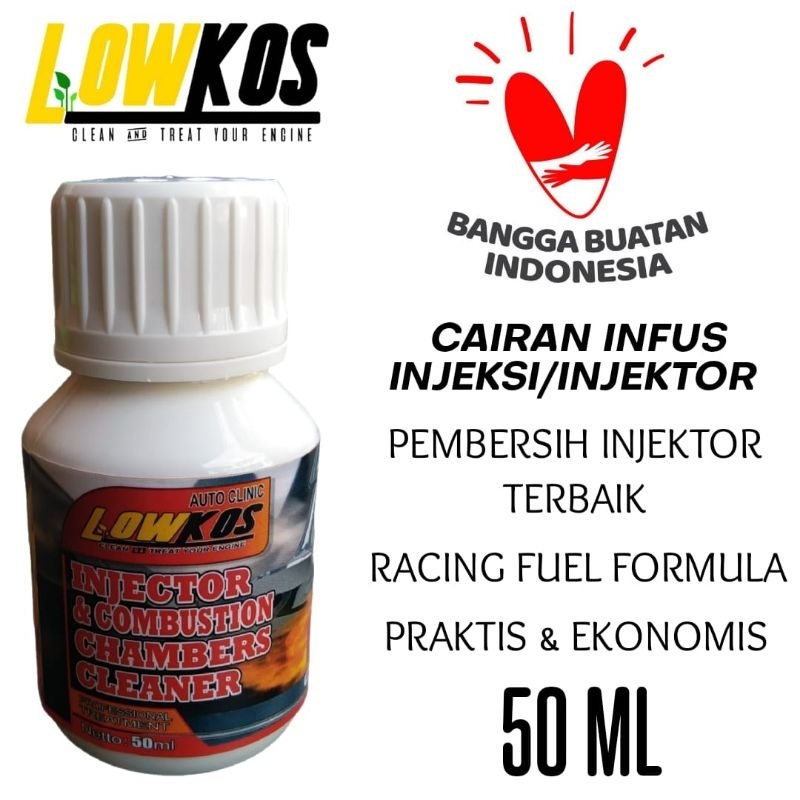 Jual CAIRAN INFUS INJEKSI LOWKOS, Pembersih Injektor dan Ruang bakar ...
