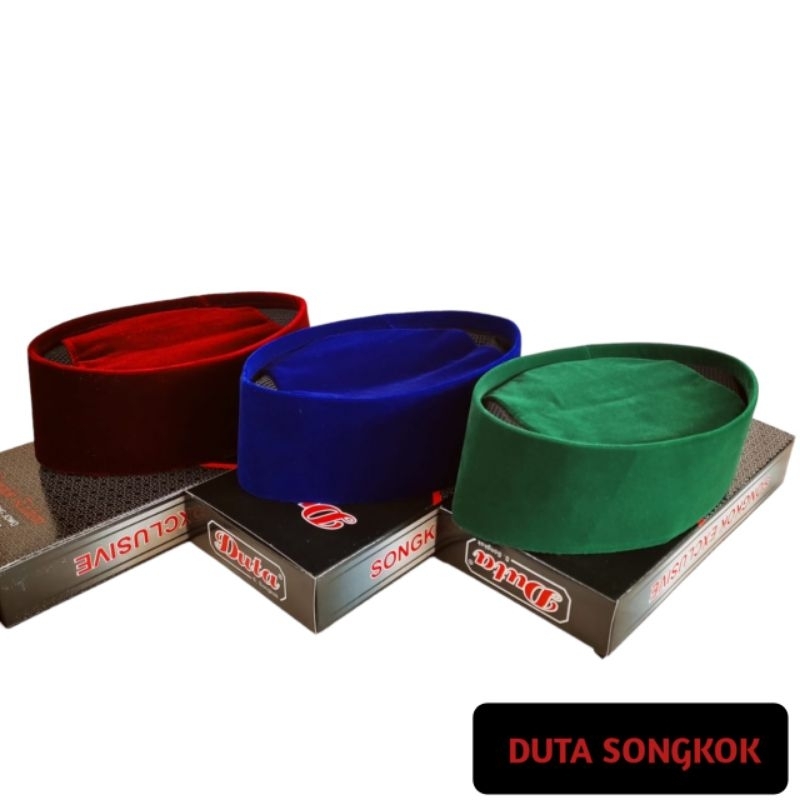 Jual Peci merah maroon biru hijau Songkok merah maroon biru hijau ...