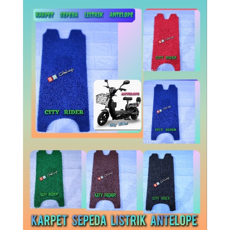 Jual Karpet Sepeda Motor Listrik Antelope City Rider Serabut Mie Bihun ...