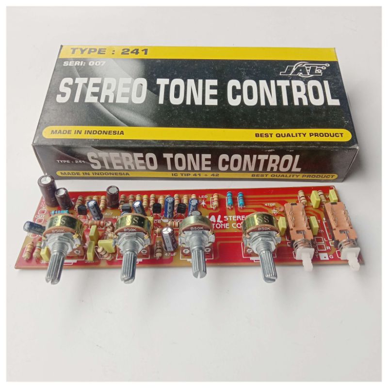 Jual Kit Tone Control Stereo 007 JAL DC 12v plus Filter Loudness ...