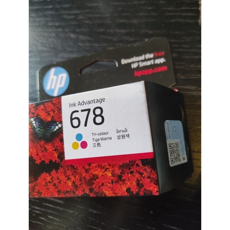 Jual Tinta warna Printer HP 678 tri colour | Shopee Indonesia