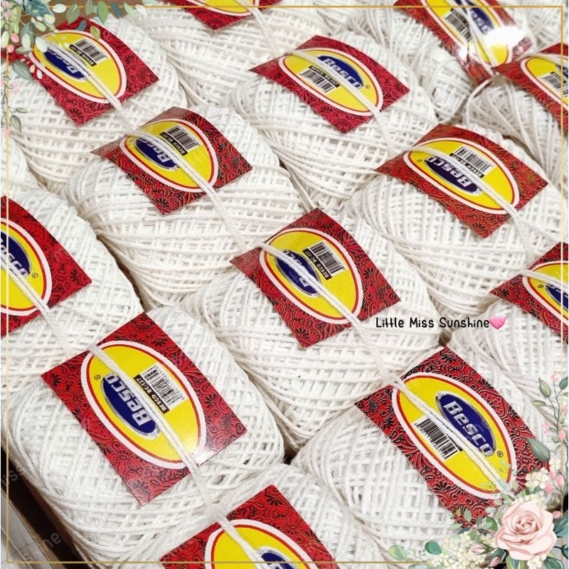 Jual Benang Kasur Putih Super kuat Extra High Quality Fabric bahan kuat ...
