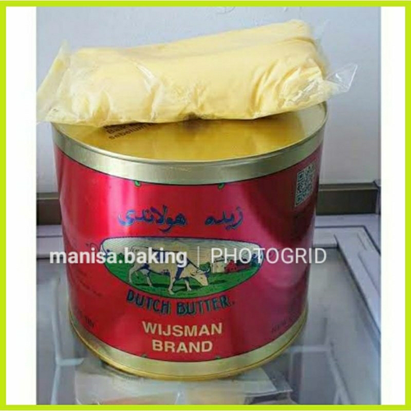 Jual WYSMAN BUTTER 250 GRAM MENTEGA WISMAN OIL WIJSMAN BUTER NASTAR KUE ...
