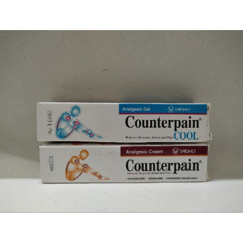 Jual Counterpain cool analgesic cream 15 g | Shopee Indonesia