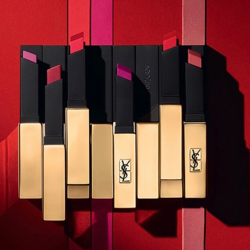 Jual YSL The Slim Leather Matte & Sheer Matte Lipstick Full Size ...