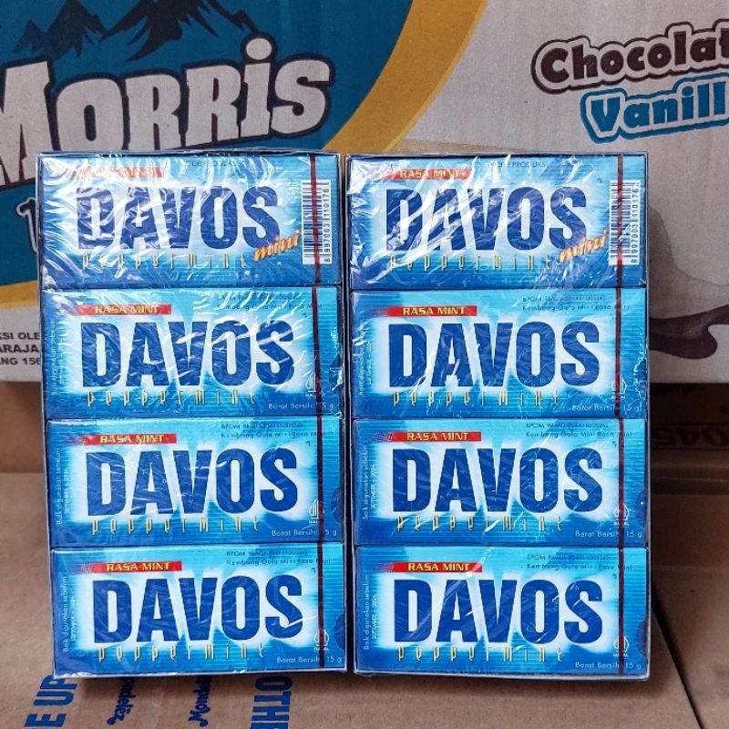 Jual Davos Peppermint /mint permen jadul /pcs | Shopee Indonesia