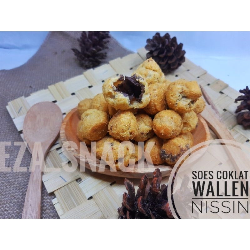 Jual walens choco soes 500gr asli produk nissin sus kering isi coklat ...