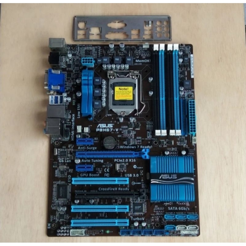 Jual MOBO/MOTHERBOAD ASUS H67 LGA 1155 4 SLOT RAM DDR3 - HDMI DVI VGA ...