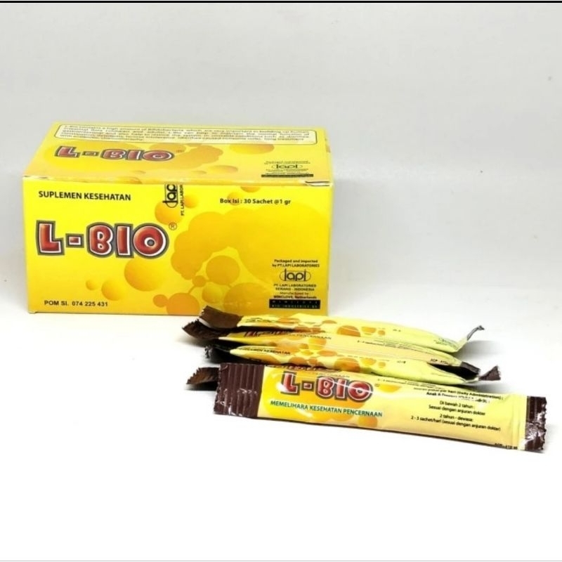 Jual L Bio L-Bio Probiotik Kucing Mencret Diare Per Sachet Seperti ...