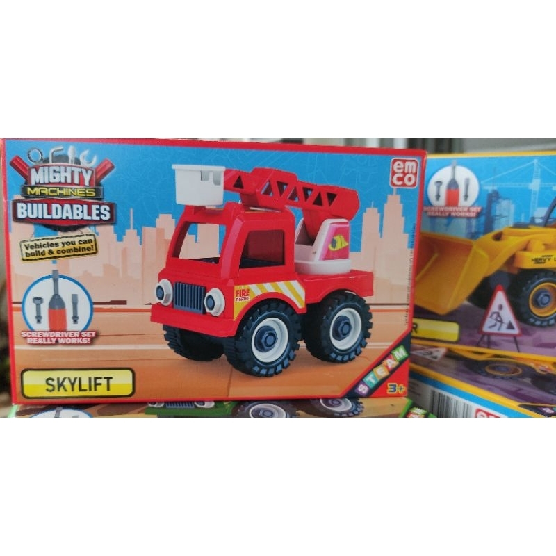 Jual MIGHTY MACHINES BUILDABLES EMCO SKYLIFT / MOBIL MAINAN EMCO ...