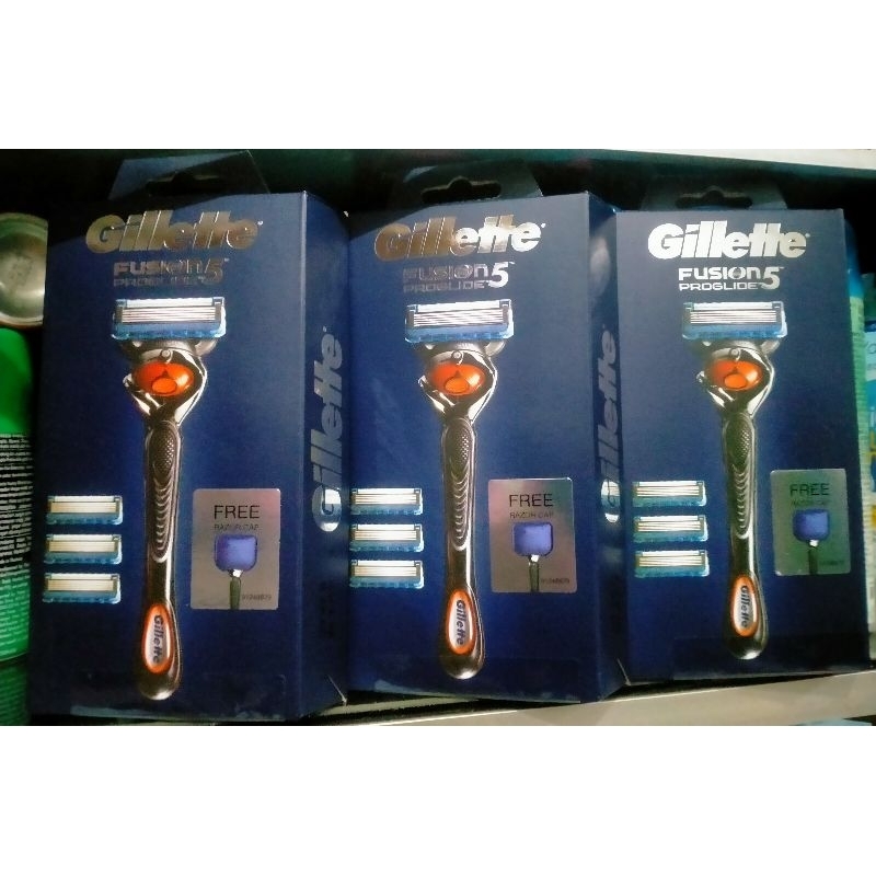 Jual Gillete Fusion 5 Proglide Starter Pack + Cover Pisau Cukur ...
