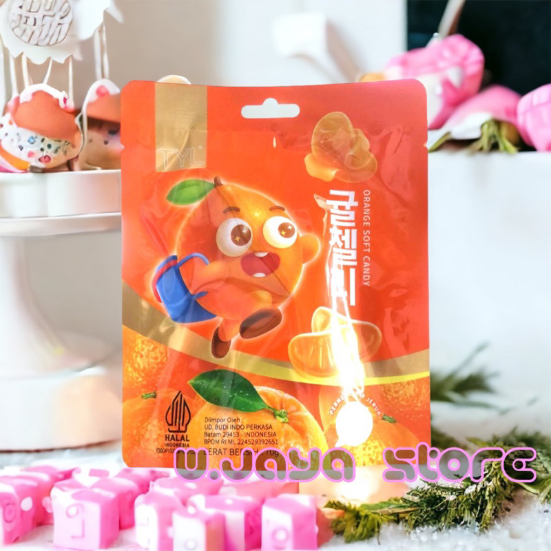 Jual TYL Orange Soft Candy 70g | Shopee Indonesia
