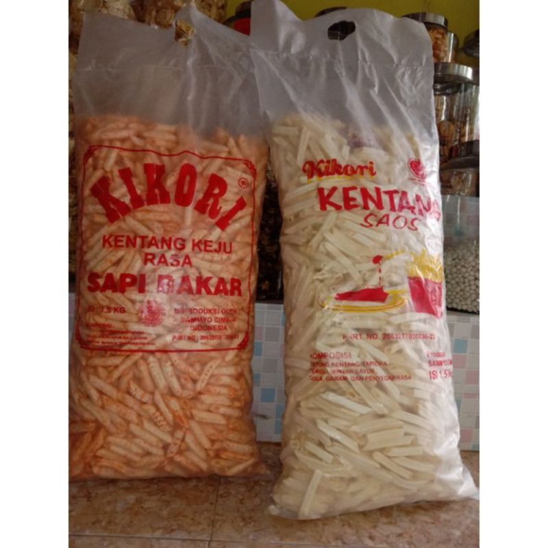 Jual Kentang goreng kikori/Potato goreng+saus 1 kg | Shopee Indonesia