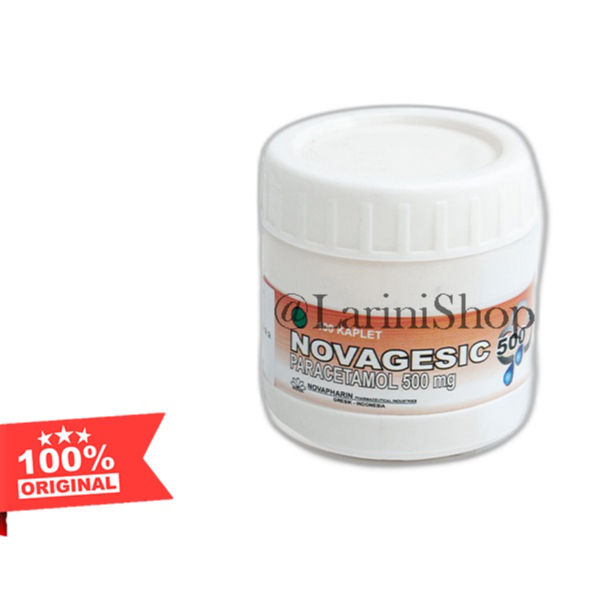Jual NOVAGESIC 500 MG 100 KAPLET POT NOVAPHARIN | Shopee Indonesia