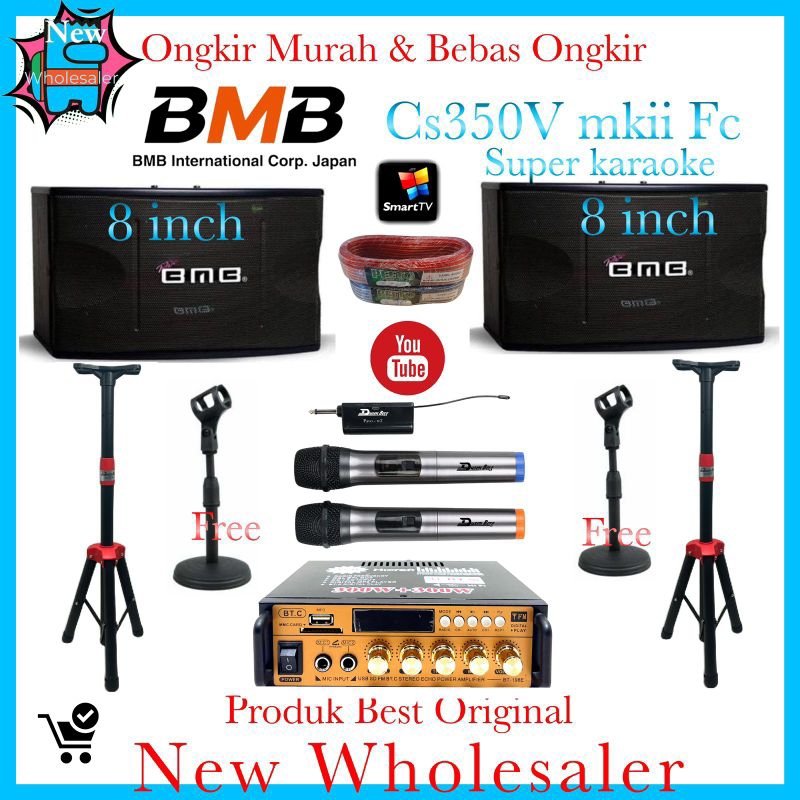 Jual paket Sound system super karaoke BMB cs350v mkii Fc original Resmi ...