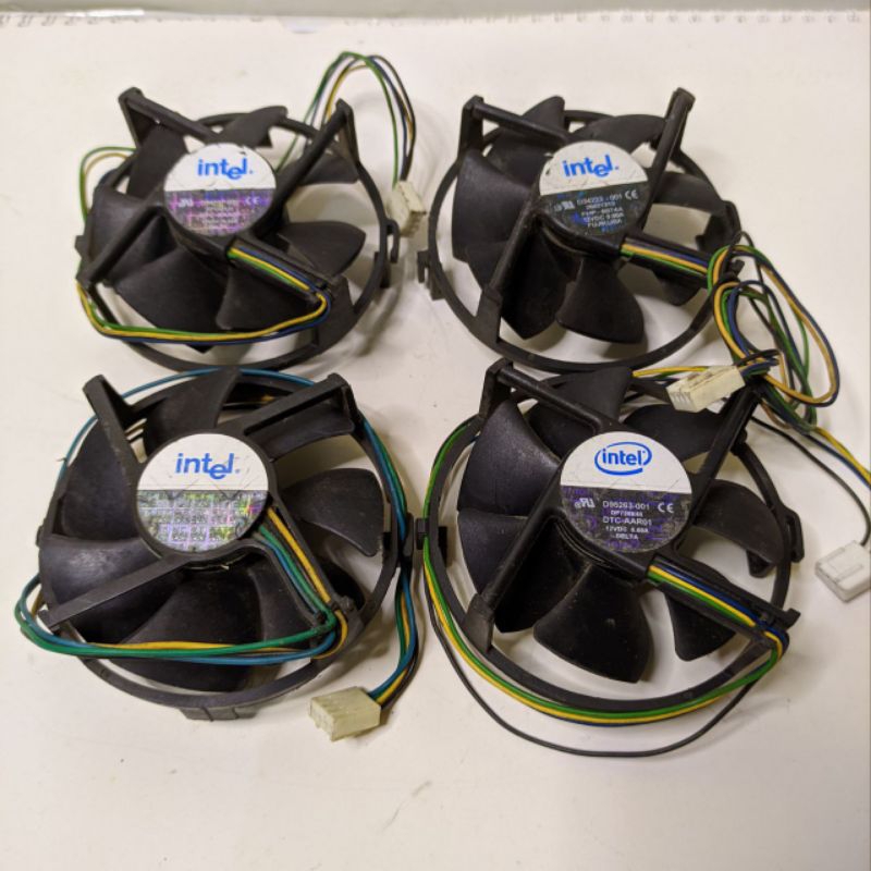 Jual FAN DC INTEL EX PROSESOR 12V DC 60A / 42A FAN DC HIGH SPEED ...