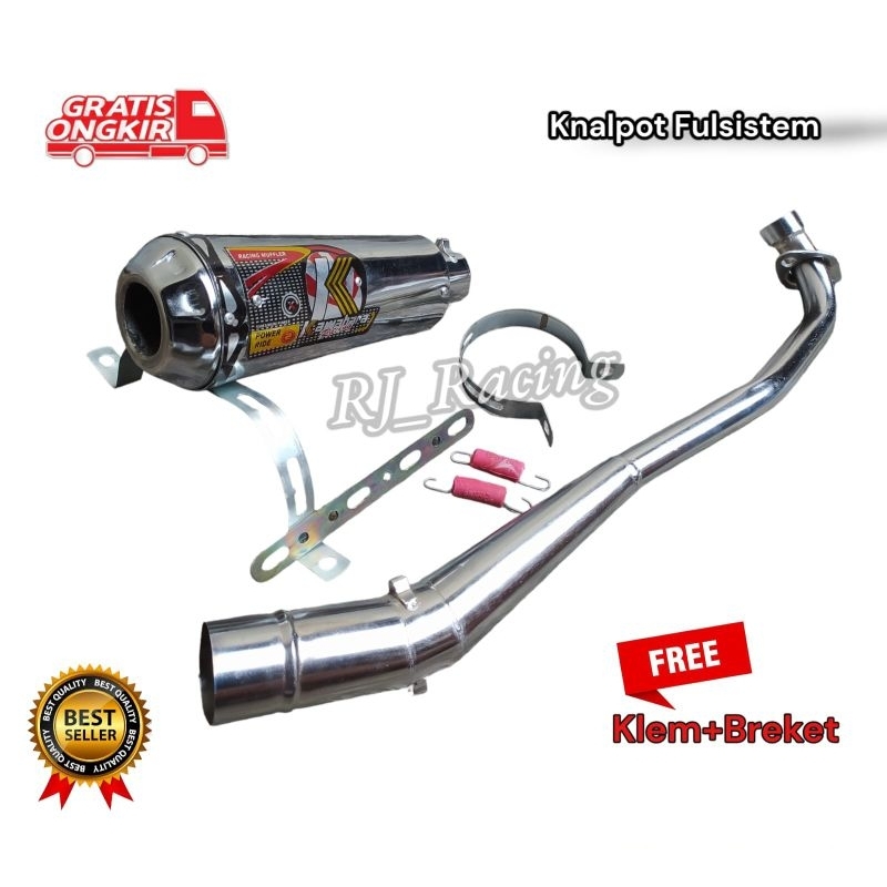 Jual knalpot Racing Kawahara Supra,Jupiter, Karisma, Blade, Revo, Smash ...